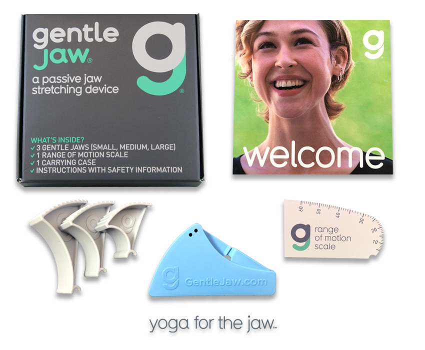 gentle jaw passive stretching device TMJ